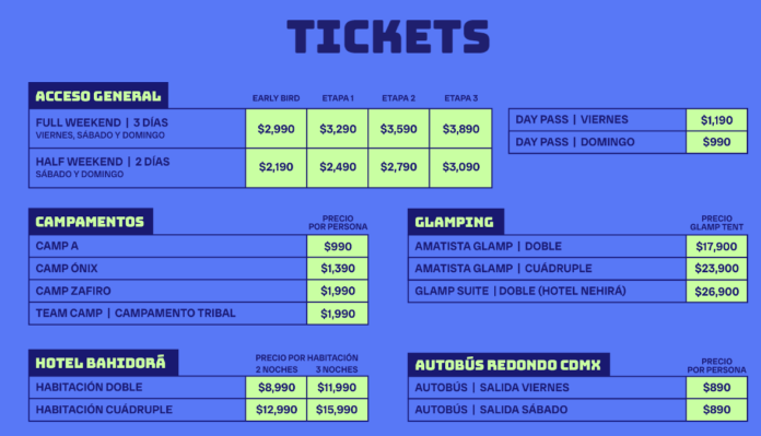 Conoce el line up de Bahidorá 2025 - Melodia Viajera